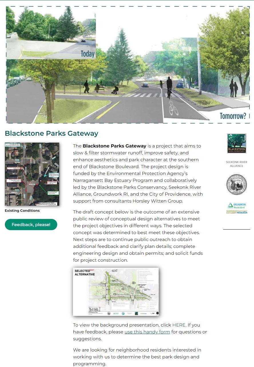 Gateway Project - Blackstone Parks Conservancy